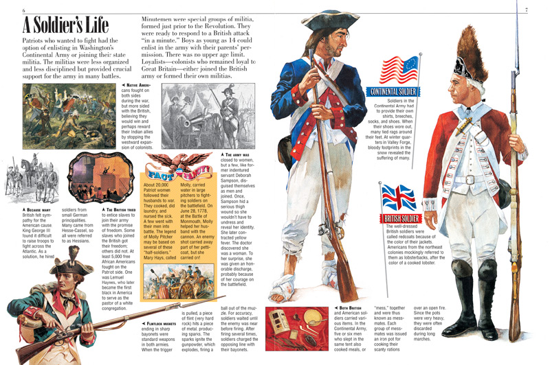 Revolutionary War Infographic - crimsontrusted